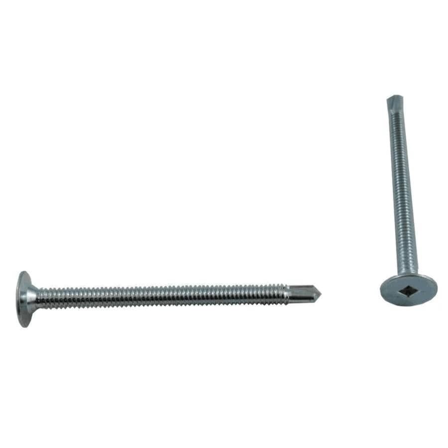 HOME BUILDER 10 Pack 12-24 x 3" Self Drilling Wafer Socket Tap Screws ...