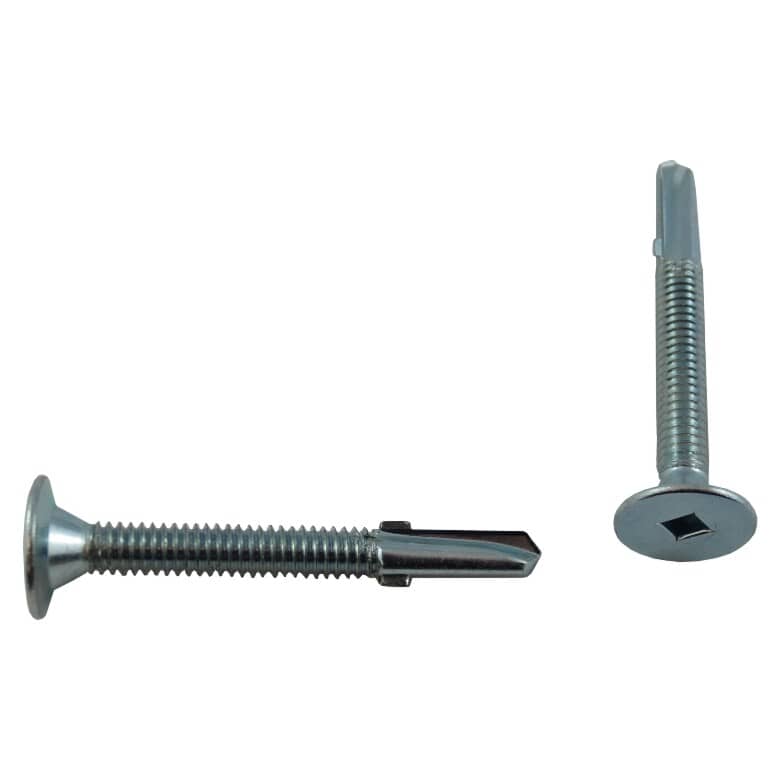 HOME BUILDER 100 Pack #12 x 2" Reamer Wafer Head Self-Drilling Tap ...