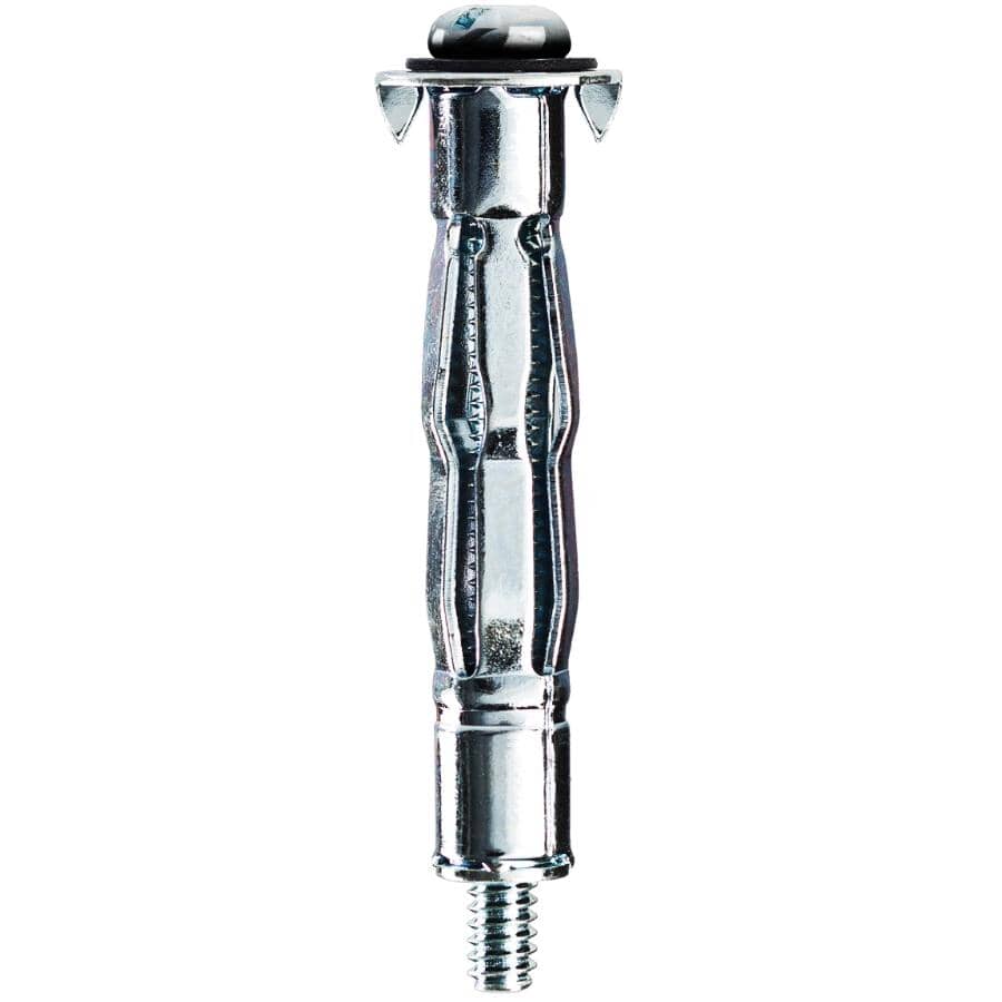 COBRA ANCHORS 5 Pack 1/8" Zinc Plated Extra Short Hollow Wall Anchors ...