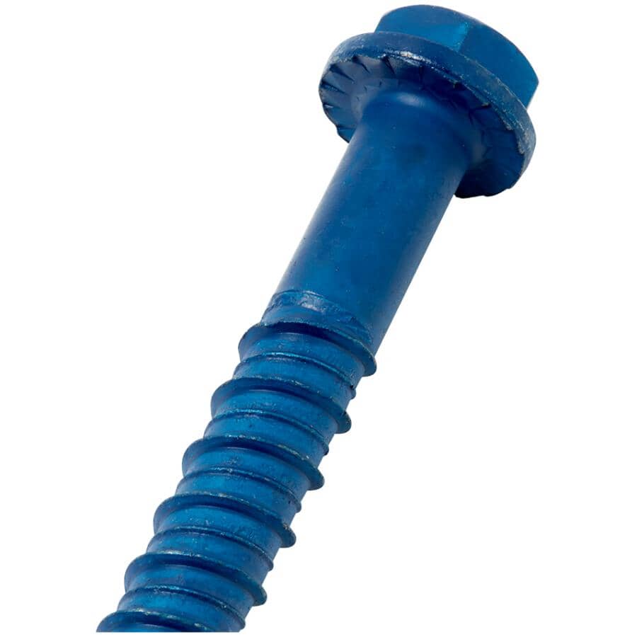 TAPCON Tapcon+ 10 Pack 1/2" x 4" Hex Head Concrete Screws | Home Hardware