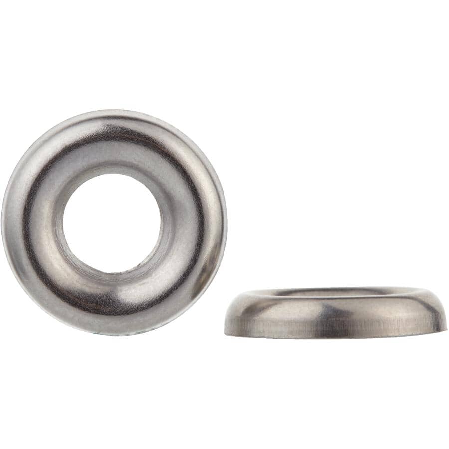 HOME PAK 25 Pack #10 18.8 Stainless Steel Finish Washers | Home Hardware