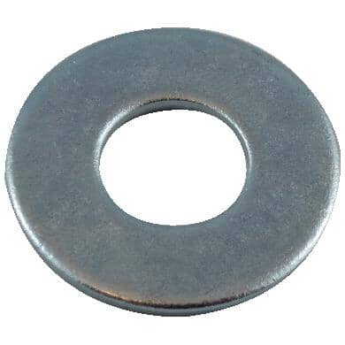HOME BUILDER 100 Pack 3/8" Zinc Plated Flat Washers | Home Hardware