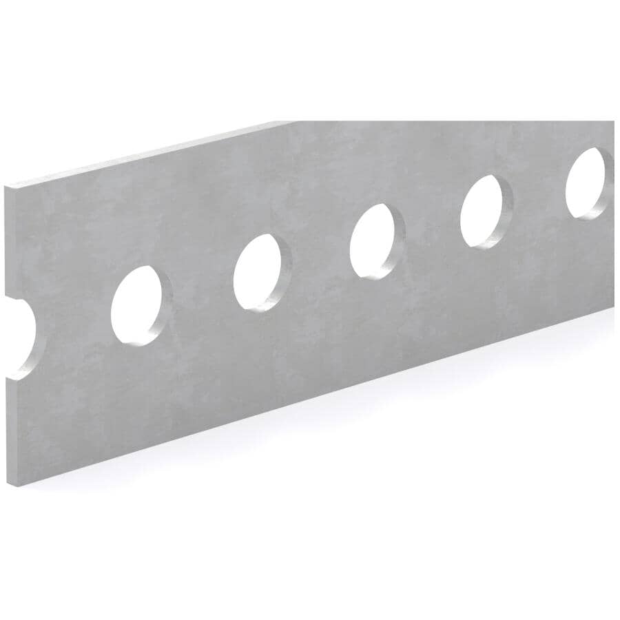 ONWARD 1-3/8" x 72" Galvanized Steel Slot Flat Bar | Home Hardware
