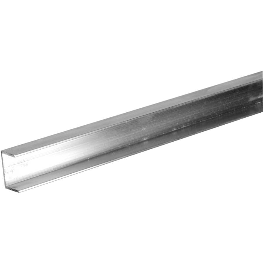 HILLMAN 5/8" x 4' Aluminum Channel Plywood Trim | Home Hardware