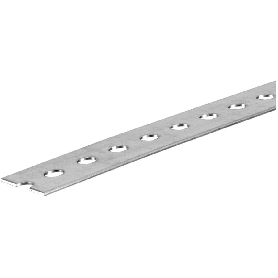 HILLMAN 1-3/8" x 6' Steel Slotted Flat Bar | Home Hardware