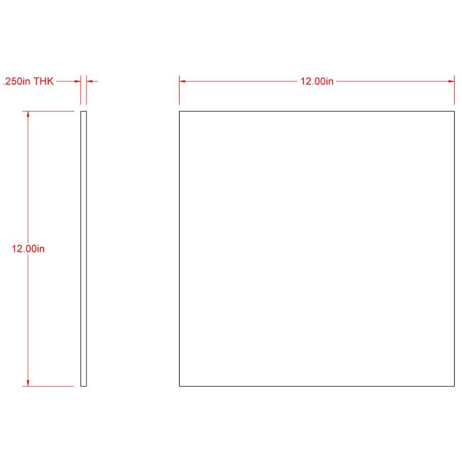 HILLMAN 12" x 12" Weldable Steel Sheet | Home Hardware