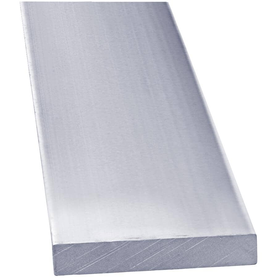HILLMAN 1" x 8' Weldable Aluminum Flat Bar | Home Hardware