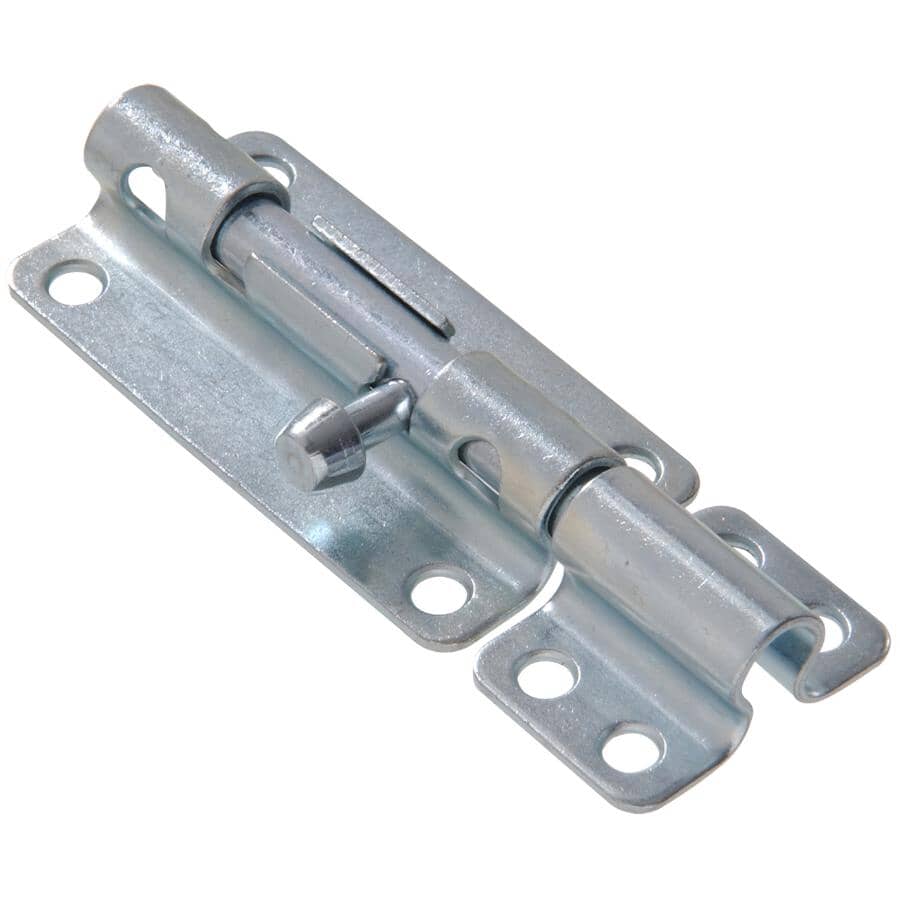 HILLMAN 4" Heavy Duty Barrel Bolt - Zinc | Home Hardware