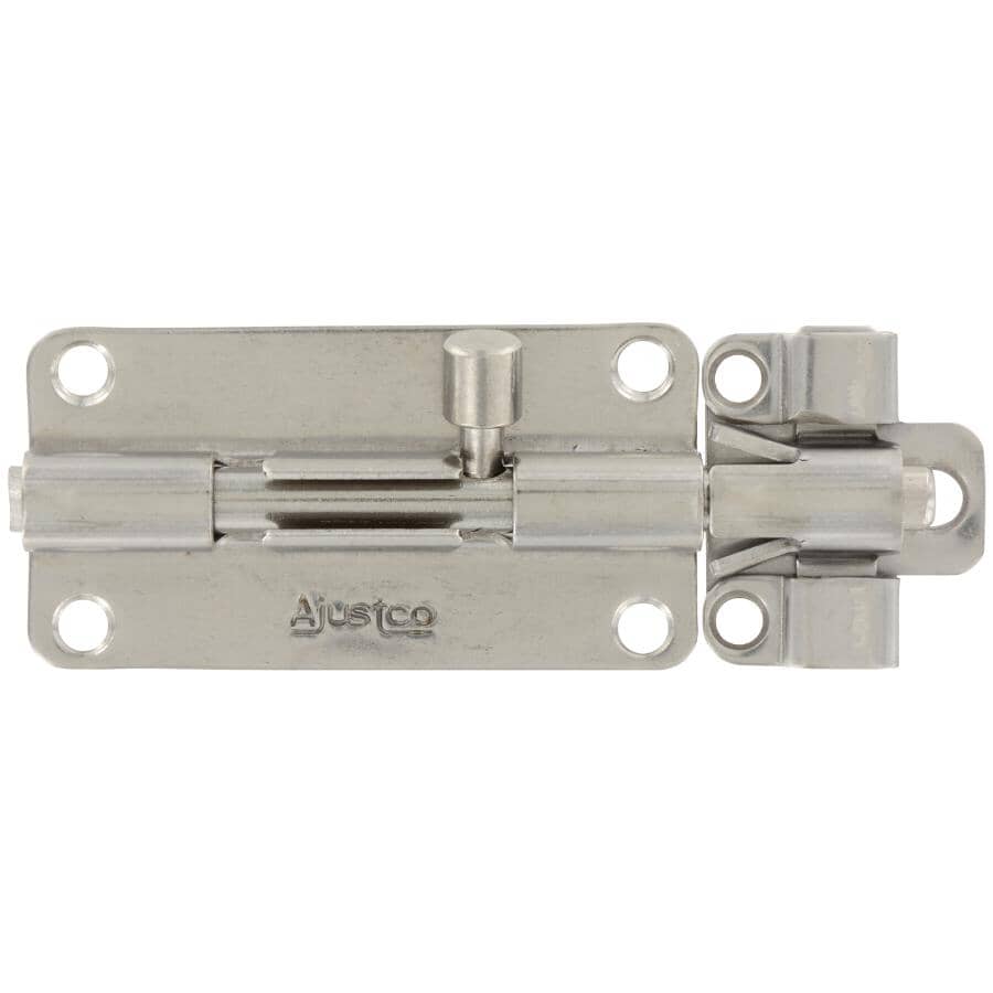 HILLMAN 4" Heavy Duty Ajustlock Barrel Bolt | Home Hardware