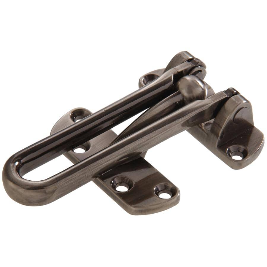 HILLMAN Security Door Guard - Pewter | Home Hardware