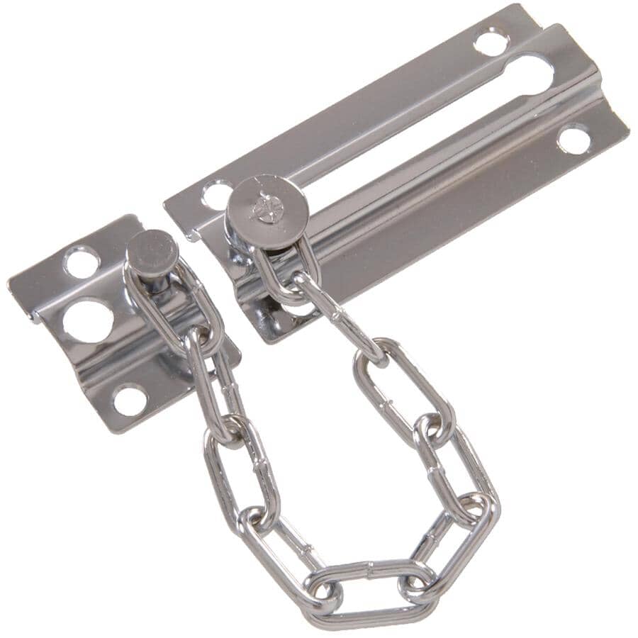 Door Chain Guard - Satin Chrome | Home Hardware