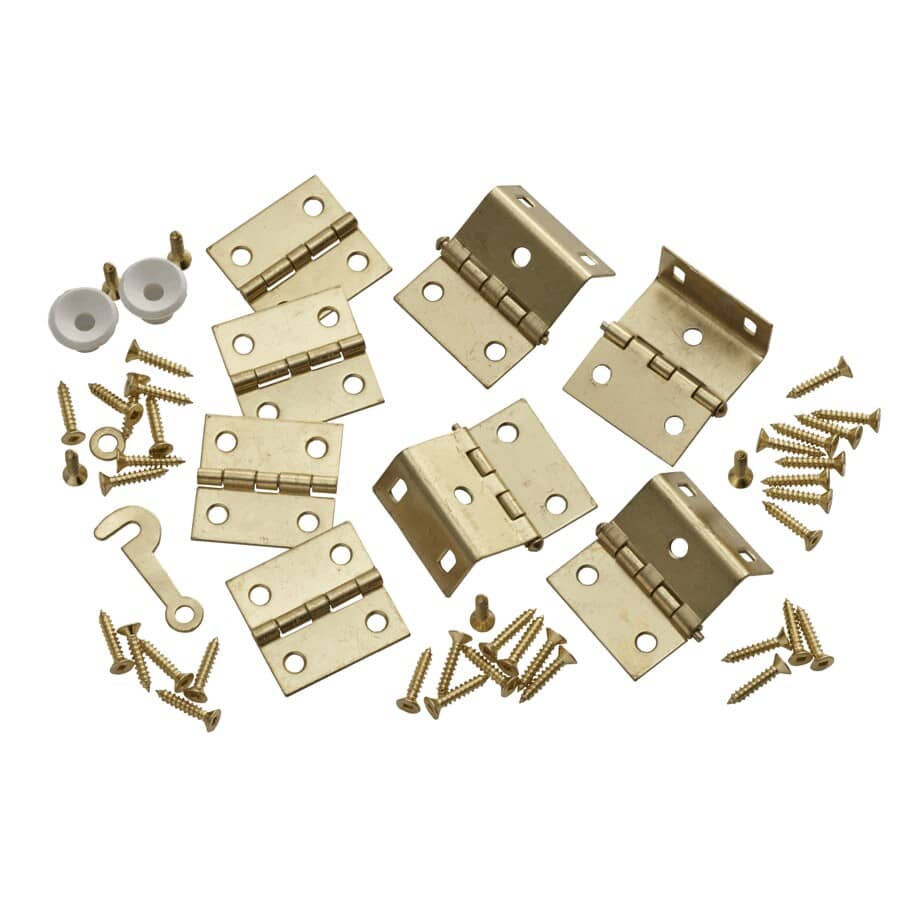 BUILDER'S HARDWARE Brass Shutter Hinge Kit | Home Hardware