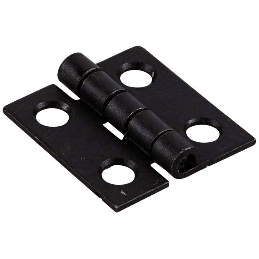 HILLMAN 4 Pack 3/4" x 5/8" Oil Rubbed Bronze Narrow Hinges | Home Hardware