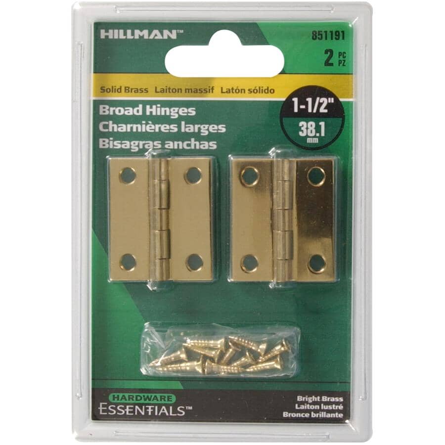 HILLMAN 1-1/2" x 1-1/4" Broad Hinges | Home Hardware