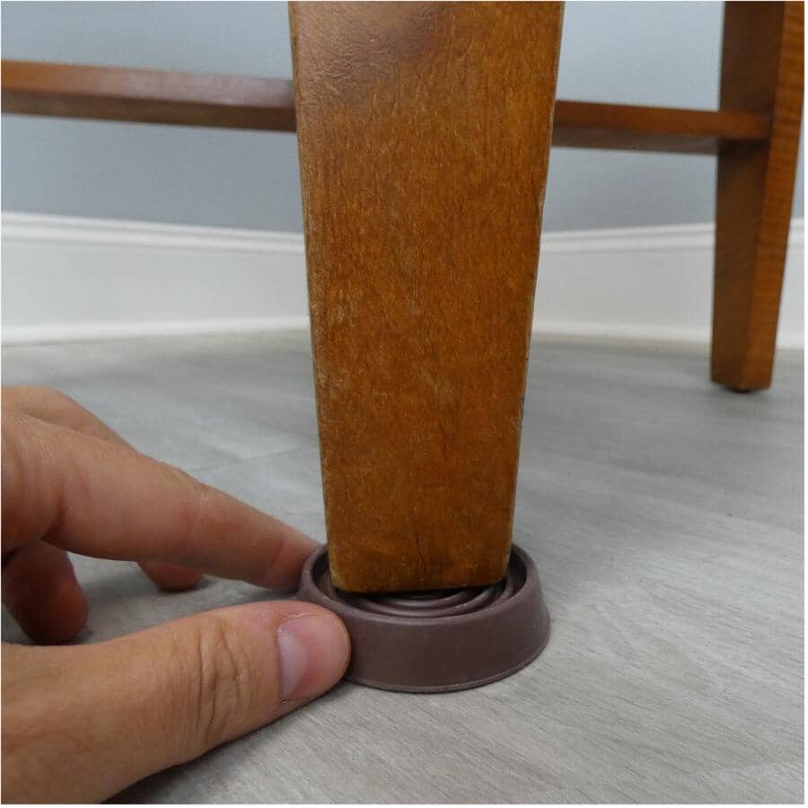 SHEPHERD HARDWARE PRODUCTS 1-3/4" Round Brown Rubber Caster Cups | Home ...