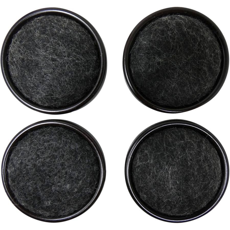 SHEPHERD HARDWARE PRODUCTS 1-1/4" Round Carpet Caster Cups | Home Hardware