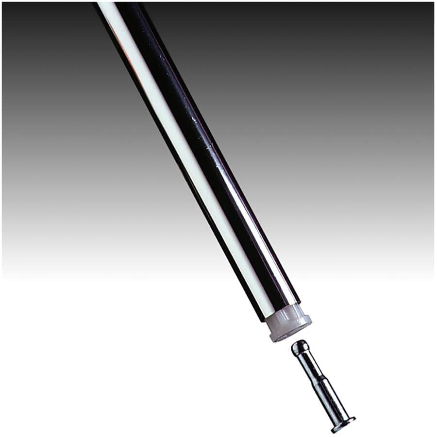 Shepherd Hardware 4 Pack 1/2" White Plastic Stem Sockets | Home Hardware