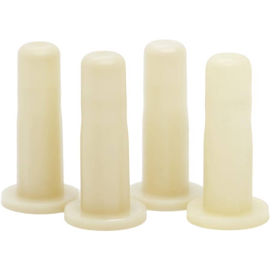 SHEPHERD HARDWARE PRODUCTS 4 Pack 3/8" White Plastic Stem Sockets ...
