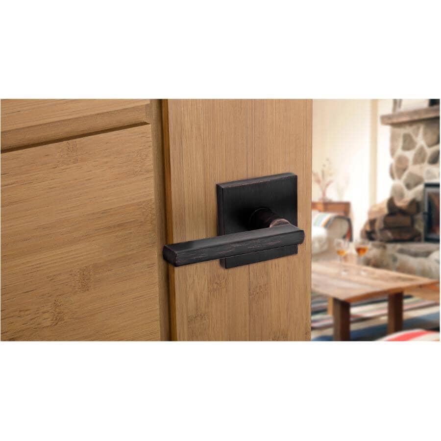 WEISER LOCK Halifax Square Passage Door Handle | Home Hardware