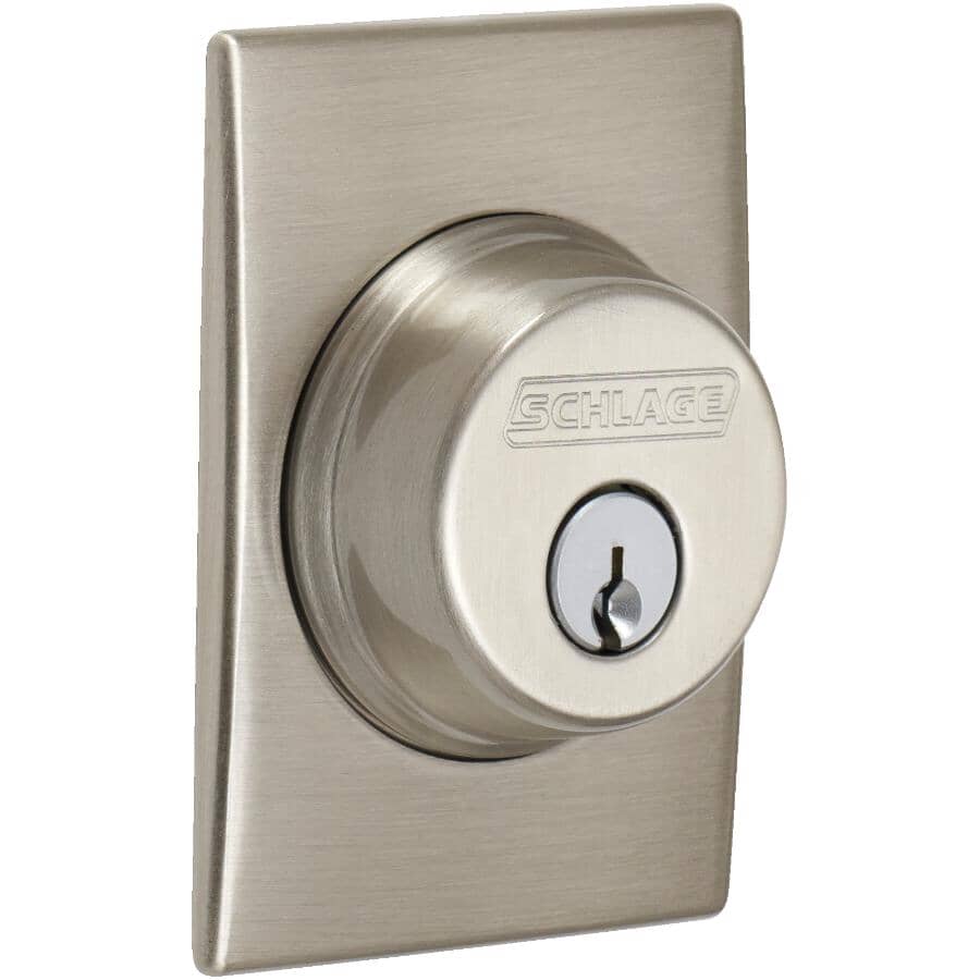 SCHLAGE LOCK Century Exterior & Latitude Interior Lever Keyed Entry ...