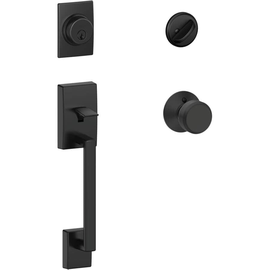 Schlage Bowery Matte Black