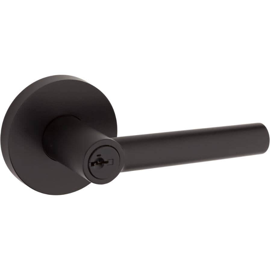 WEISER LOCK Modern Milan Keyed Entrance Leverset | Home Hardware