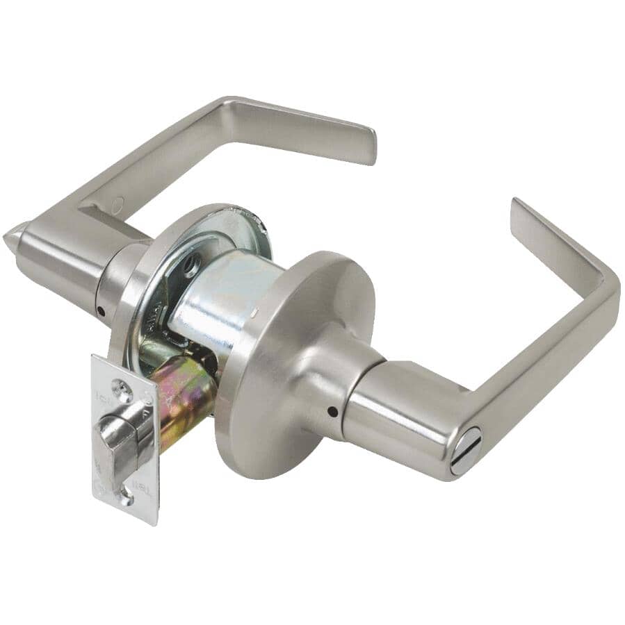 TELL MFG Satin Chrome Commercial Grade 2 Privacy Leverset | Home Hardware