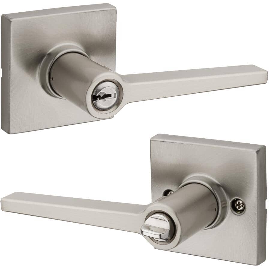 WEISER LOCK Daylon Safelock Entrance Leverset | Home Hardware