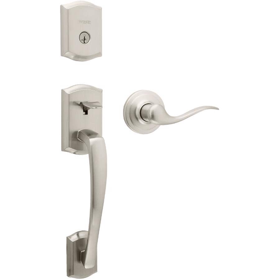 WEISER LOCK Prescott / Toluca Entrance Gripset | Home Hardware