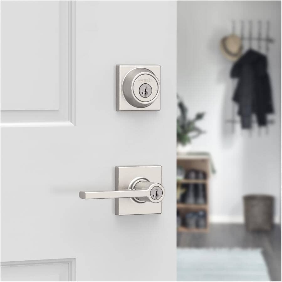 WEISER LOCK Casey Entrance & Deadbolt Leverset | Home Hardware