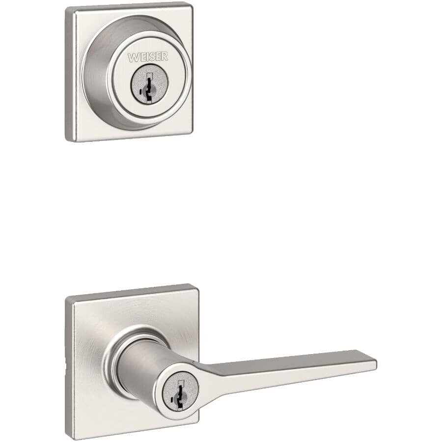 WEISER LOCK Hollis Entrance & Deadbolt Leverset | Home Hardware