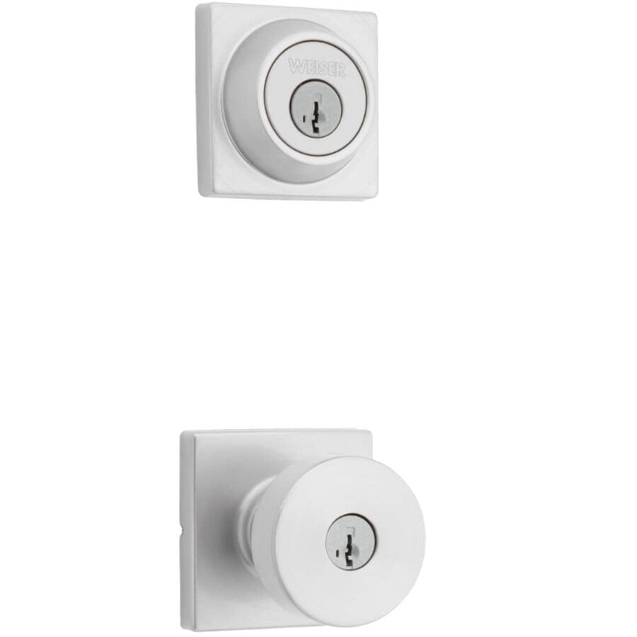 WEISER LOCK Cambie Entrance and Deadbolt Knobset | Home Hardware