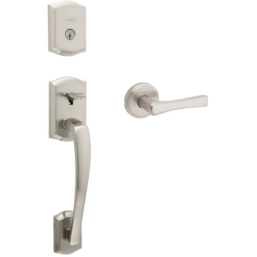WEISER LOCK Prescott / Katella Entrance Gripset | Home Hardware