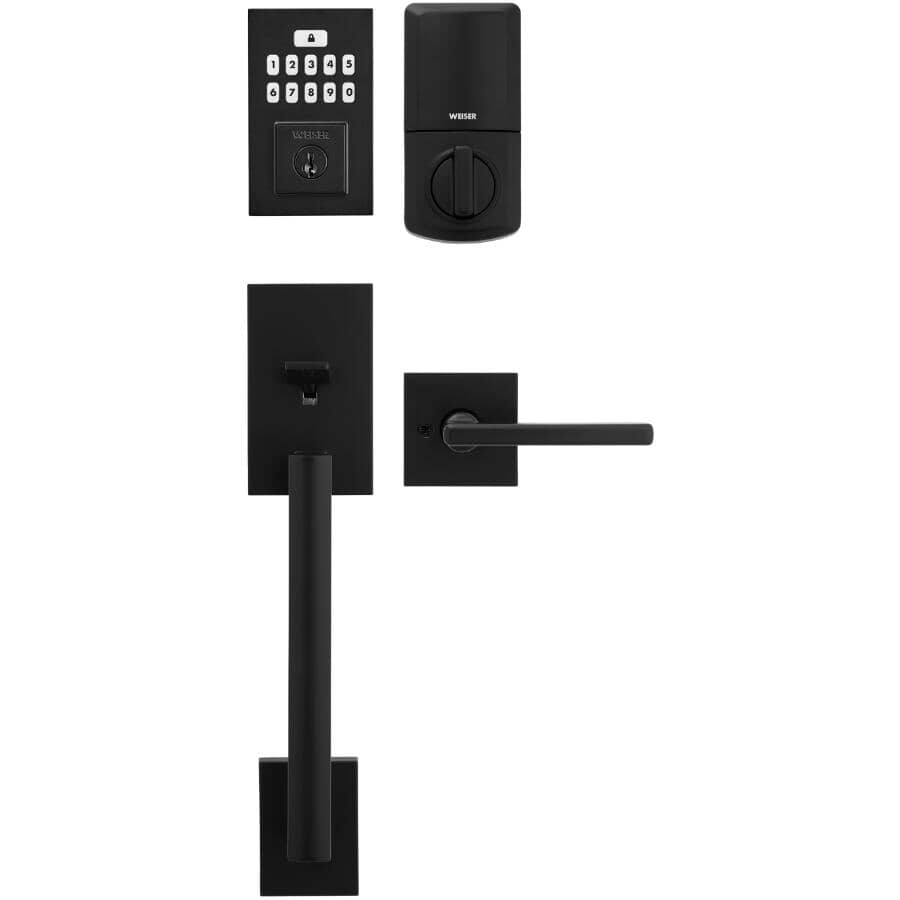 WEISER LOCK San Clemente / Halifax SmartCode Electronic Handleset ...