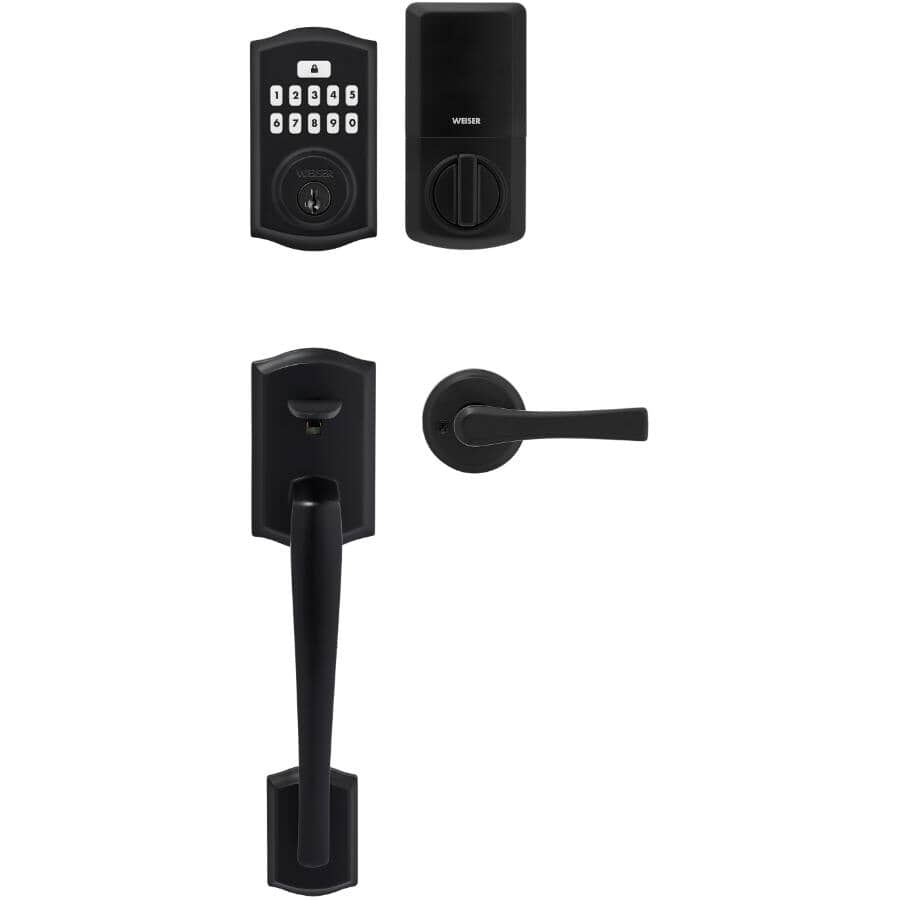 WEISER LOCK Prescott / Katella SmartCode Electronic Handleset | Home ...