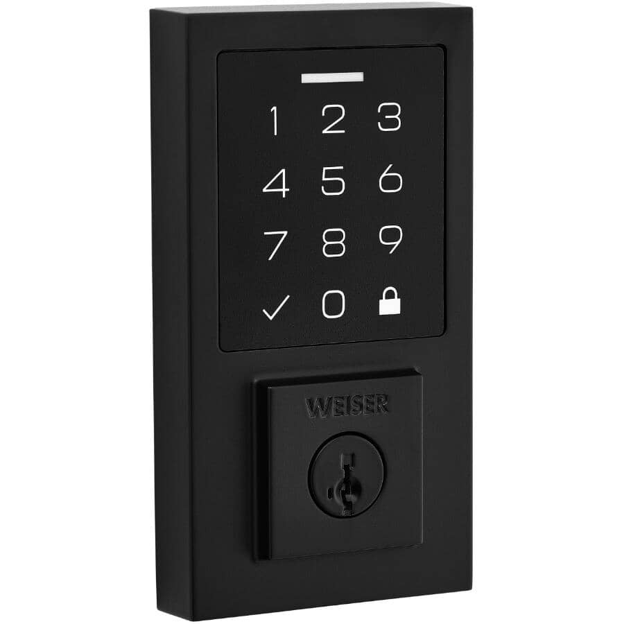 WEISER LOCK Contemporary SmartCode Electronic Touchpad Deadbolt | Home Hardware