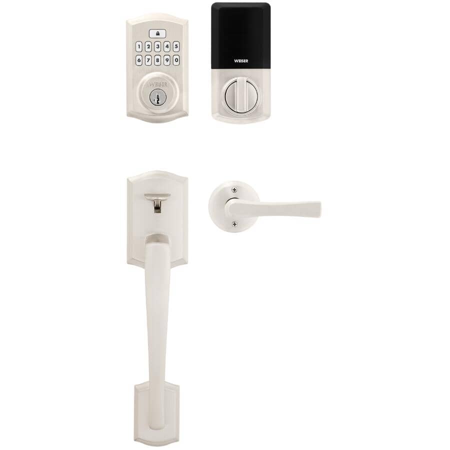 WEISER LOCK Prescott / Katella SmartCode Electronic Handleset | Home ...
