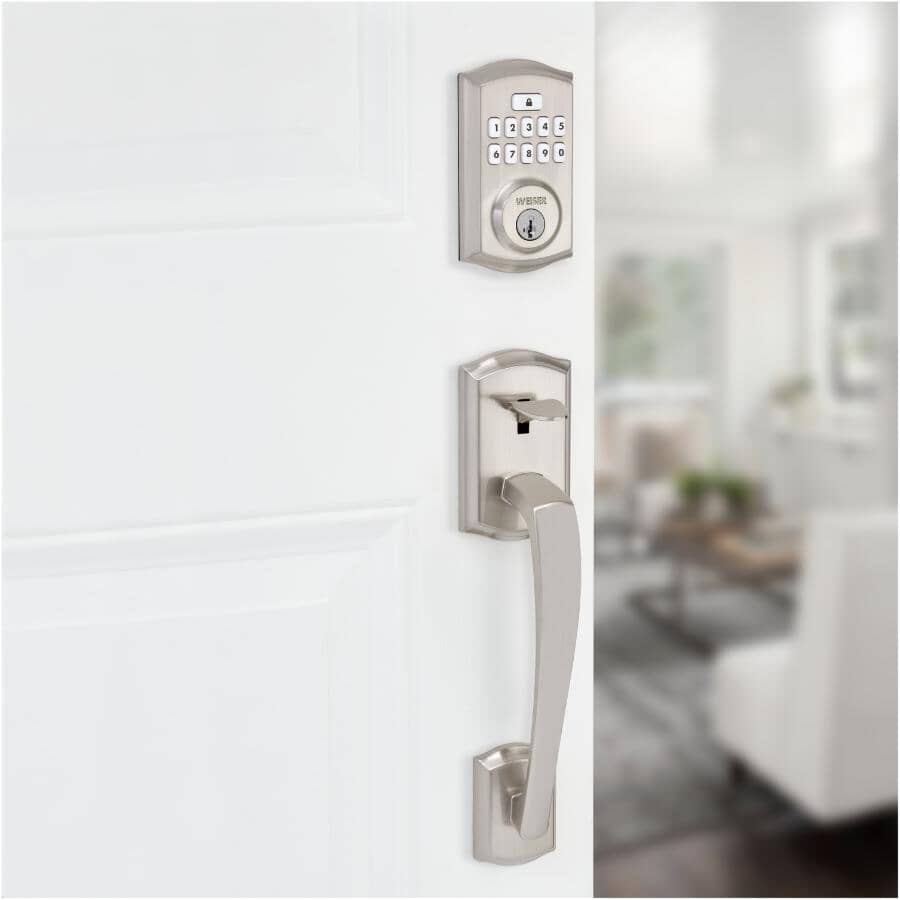 WEISER LOCK Prescott / Katella SmartCode Electronic Handleset | Home ...