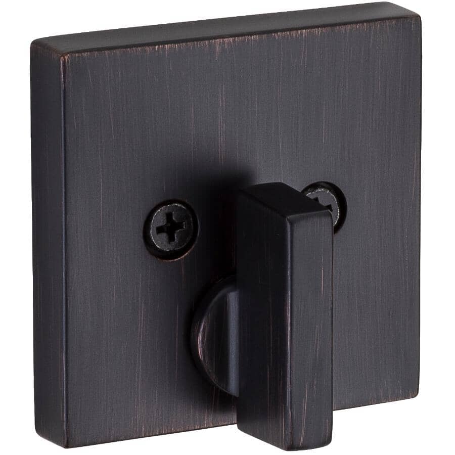 Weiser Lock Venetian Bronze Downtown Single Cylinder Smart Key Deadbolt ...