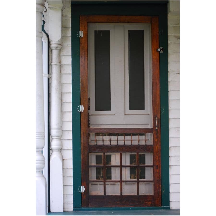 ONWARD Brass Screen Door Catch | Home Hardware