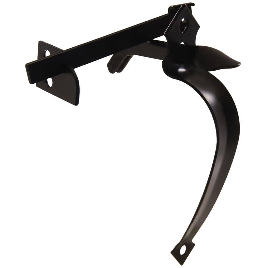 HILLMAN Gate Thumb Latch - Black | Home Hardware