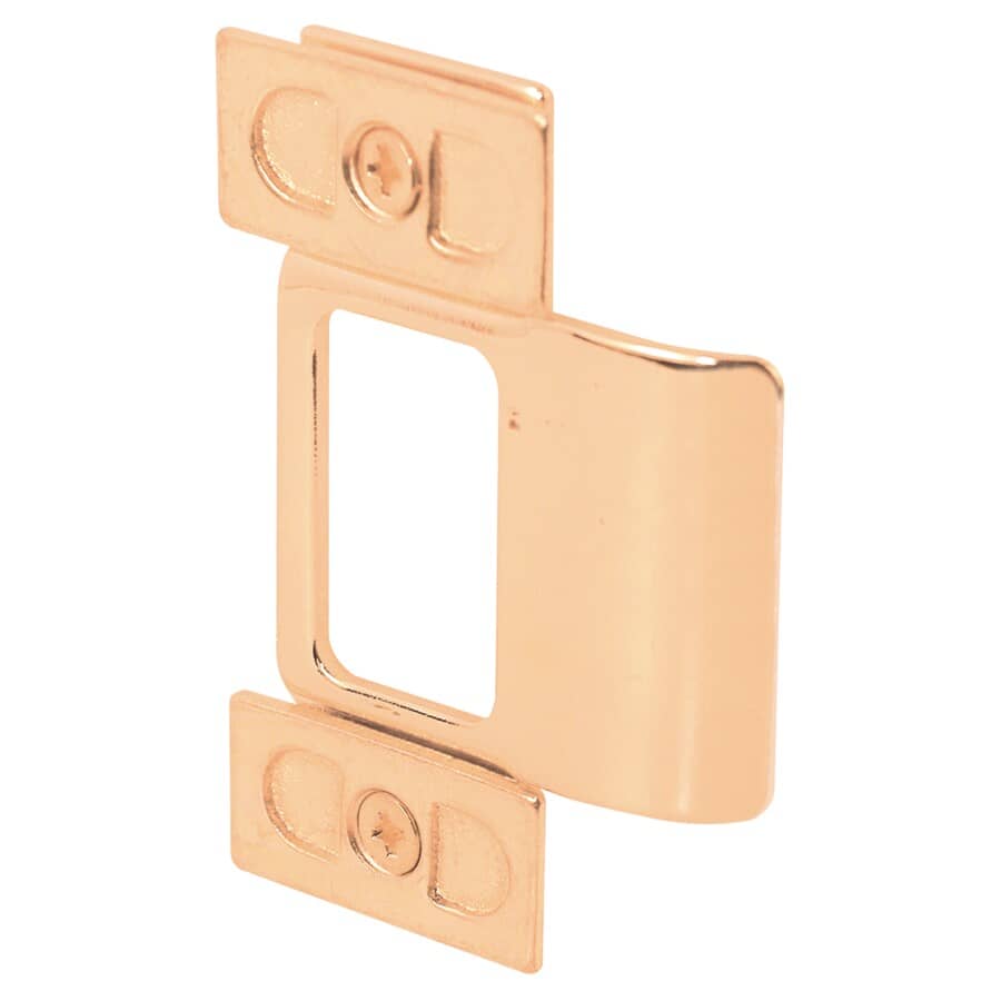 PRIME-LINE Brass Adjustable T Strike | Home Hardware