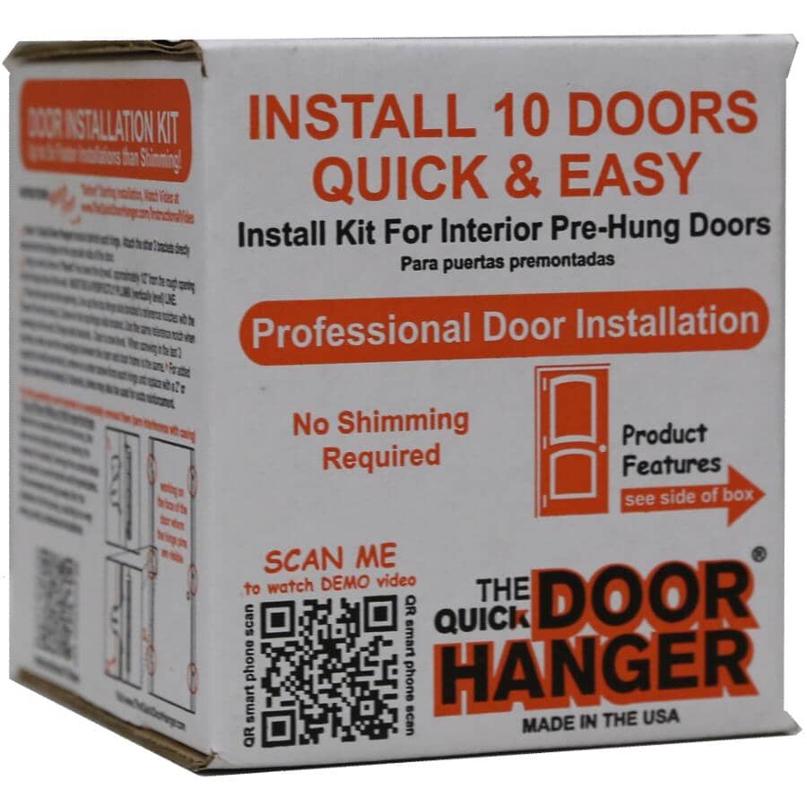 The Quick Door Hanger Quick Door Hanger Kit, Installs 10 Doors | Home ...