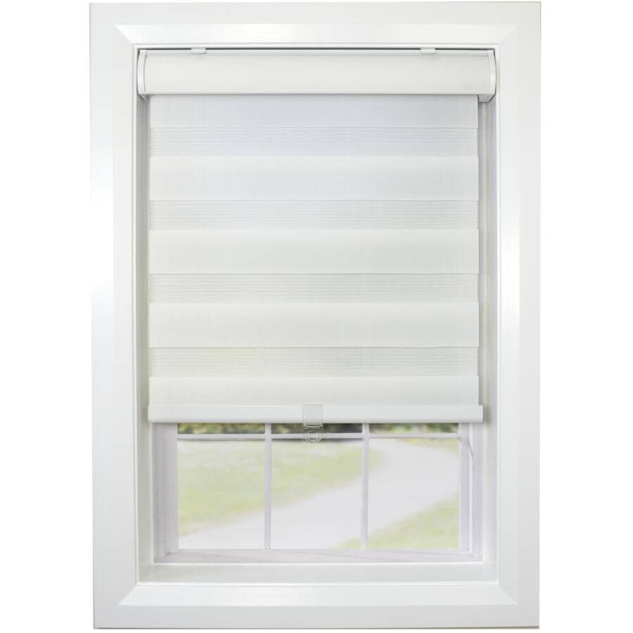 VERSAILLES 48" x 84" Eggshell Cordless Fabric Window Blind | Home Hardware