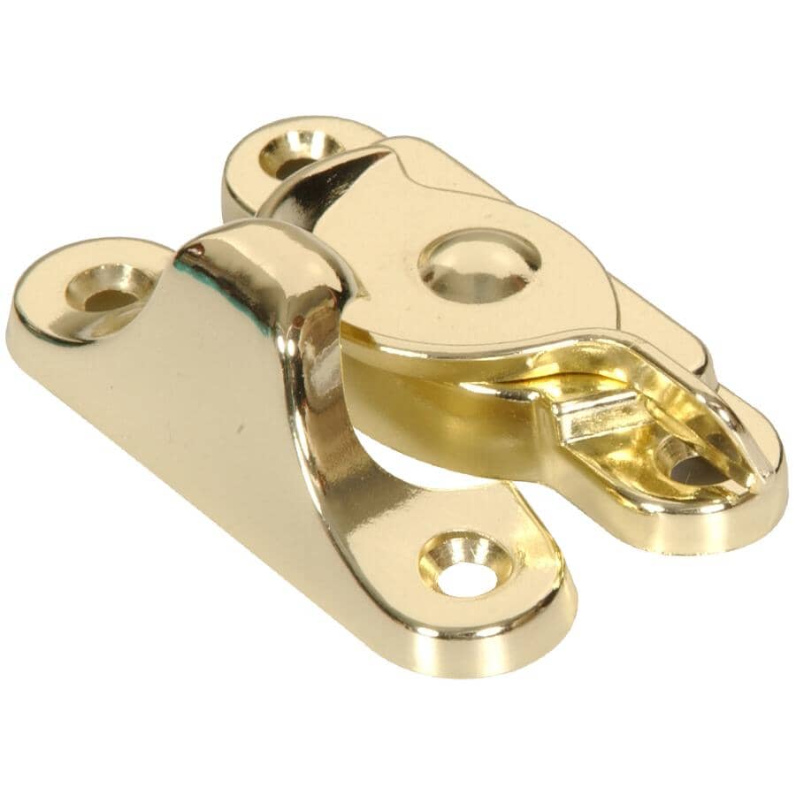 HILLMAN Brass Crescent Sash Lock | Home Hardware