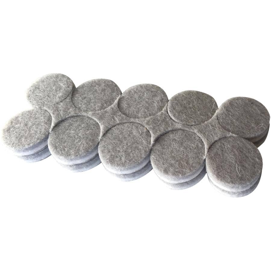 Shepherd Hardware 20 Pack 3/4" Commercial Felt Pads | Home Hardware