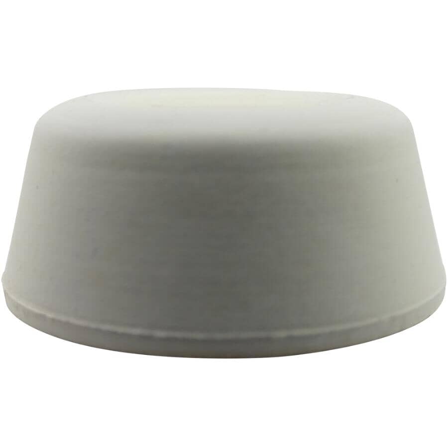 SHEPHERD HARDWARE PRODUCTS 7/8" Off-White Screw-In Rubber Furniture ...