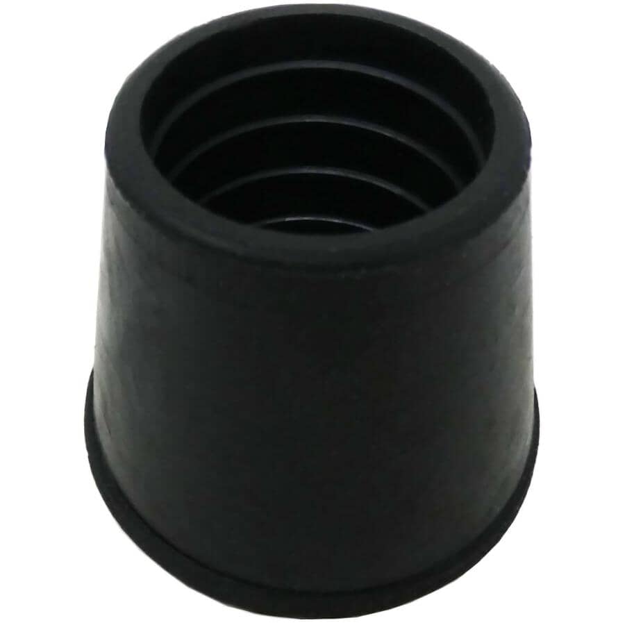 SHEPHERD HARDWARE PRODUCTS 3/4" Black Rubber Furniture Leg Tips | Home ...