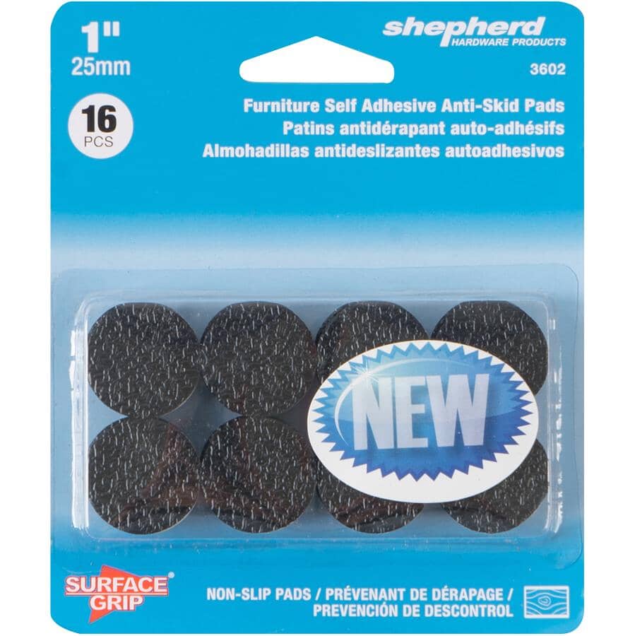 SHEPHERD HARDWARE PRODUCTS 1" Round Self Adhesive Pads | Home Hardware