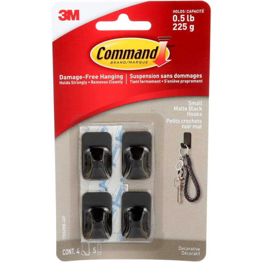 COMMAND Small Decorative Hooks | Home Hardware